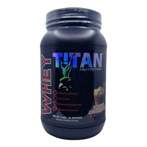 TITAN NUTRITION WHEY PROTEIN 2LBS – The Vault